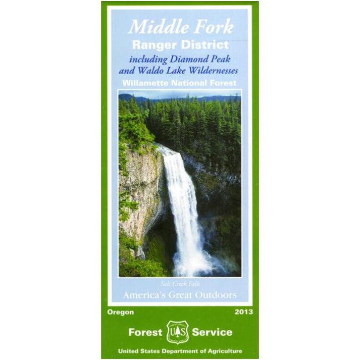 Middle Fork Ranger District Map – Siskiyou Mountain Club